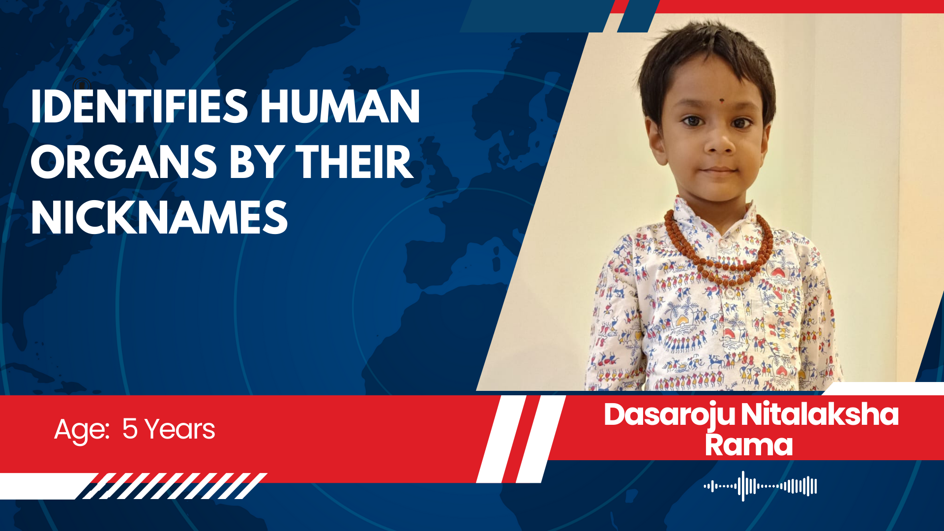 Youngest Human Organ Nickname Prodigy – Dasaroju Nitalaksha Rama (Age 5 ...