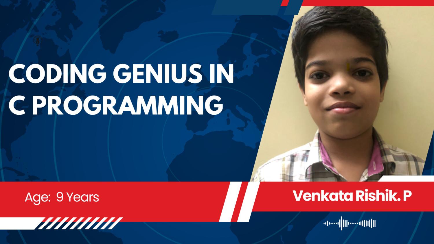 Remarkable C Language coding skills by Venkata Rishik Pasupuleti - www ...