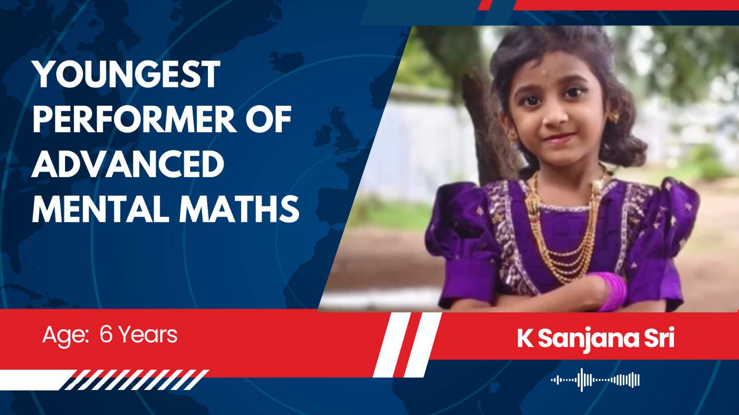 K Sanjana Sri – Youngest Performer of Advanced Mental Maths - www ...